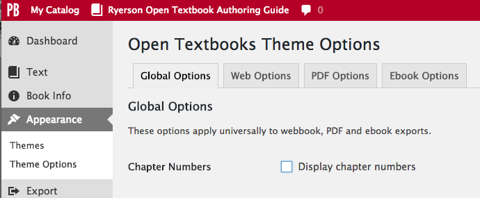 How to Remove Automatic Chapter Numbering – Ryerson Open Textbook Authoring Guide