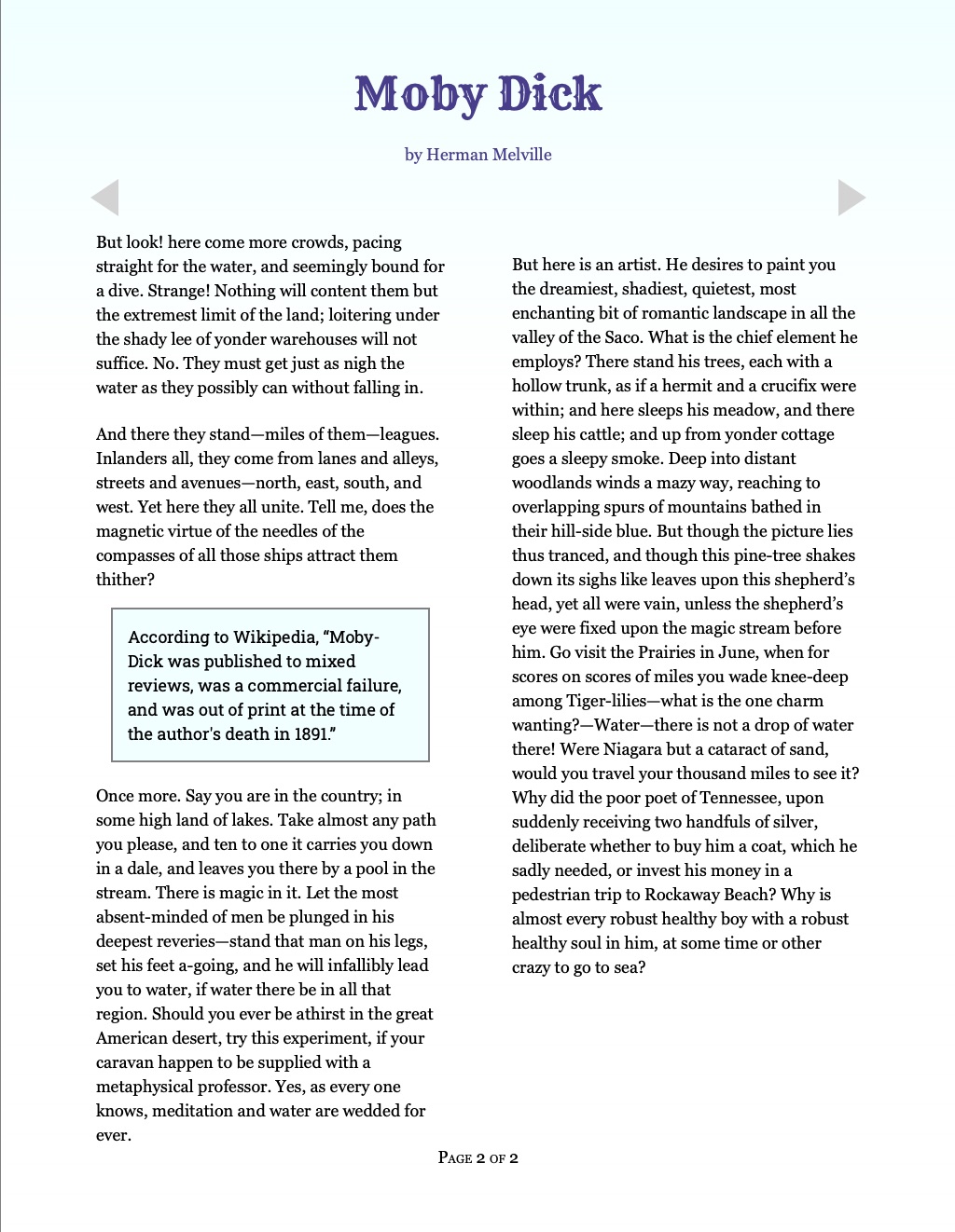 Tutorial 3 • Web-Based eBook – eBook on eBooks