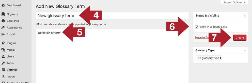 Glossaries in Pressbooks – Adding Interactivity to Pressbooks