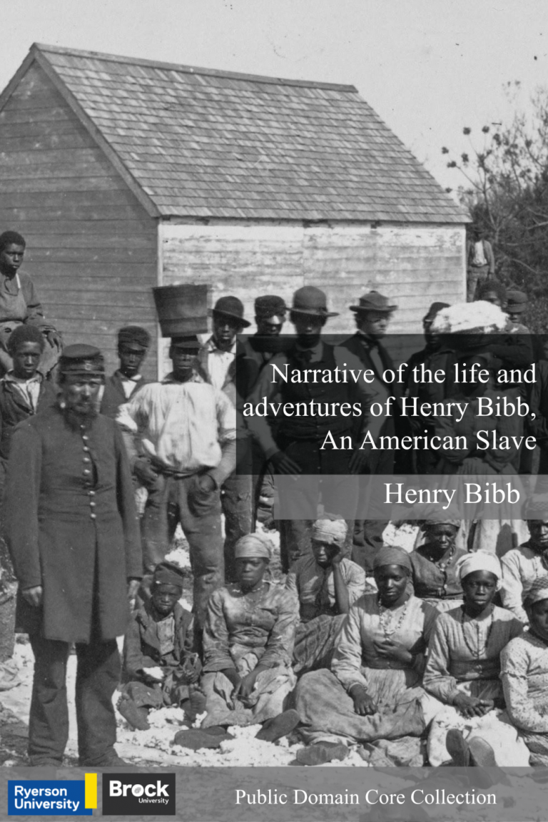 Narrative of the Life and Adventures of Henry Bibb, an American Slave ...