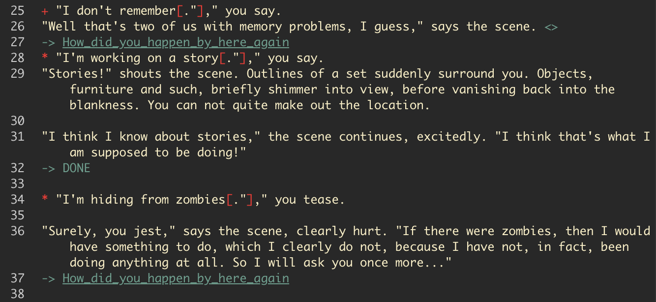 Chapter 2: Your First Story – Creating Playable Stories with Ink and Inky