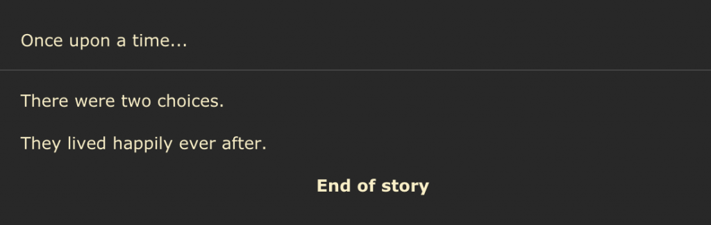 Chapter 2: Your First Story – Creating Playable Stories with Ink and Inky