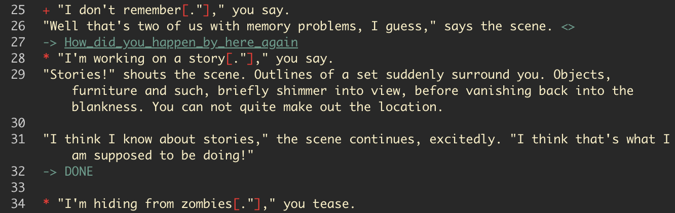 Chapter 2: Your First Story – Creating Playable Stories with Ink and Inky