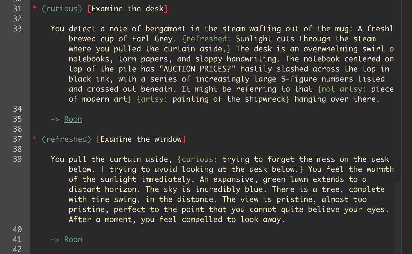 Chapter 4: Labels and Conditionals – Creating Playable Stories with Ink ...