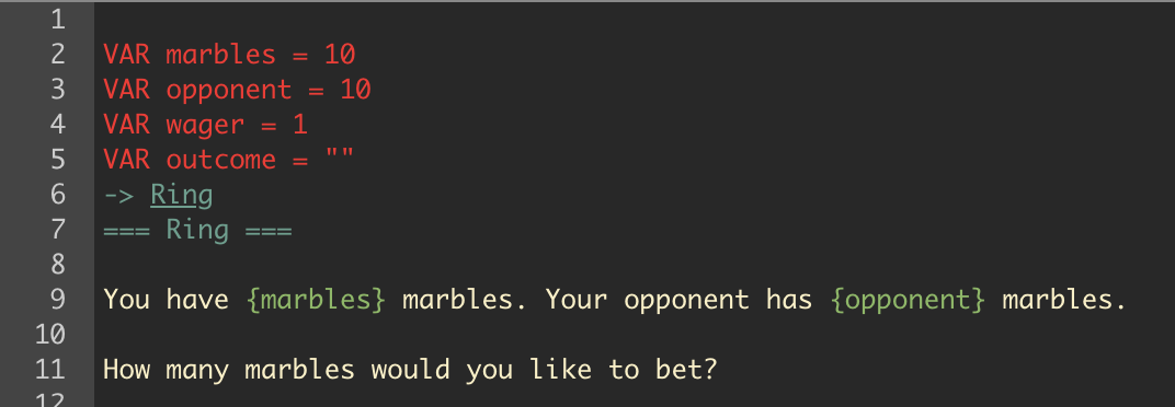 Chapter 5: Variables and Logic – Creating Playable Stories with Ink and ...