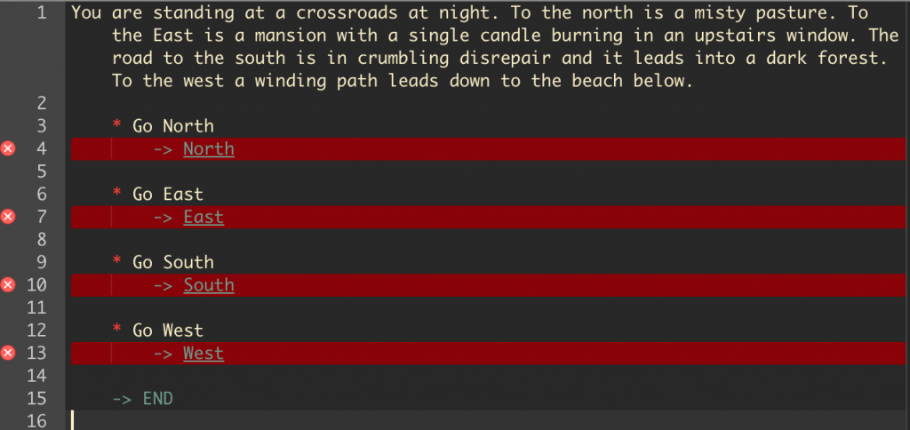 Chapter 2: Your First Story – Creating Playable Stories with Ink and Inky