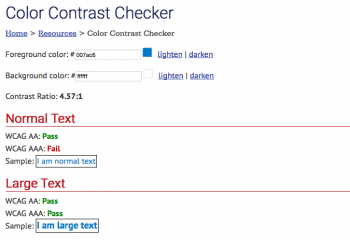 Colour Contrast Evaluation – Professional Web Accessibility Auditing ...