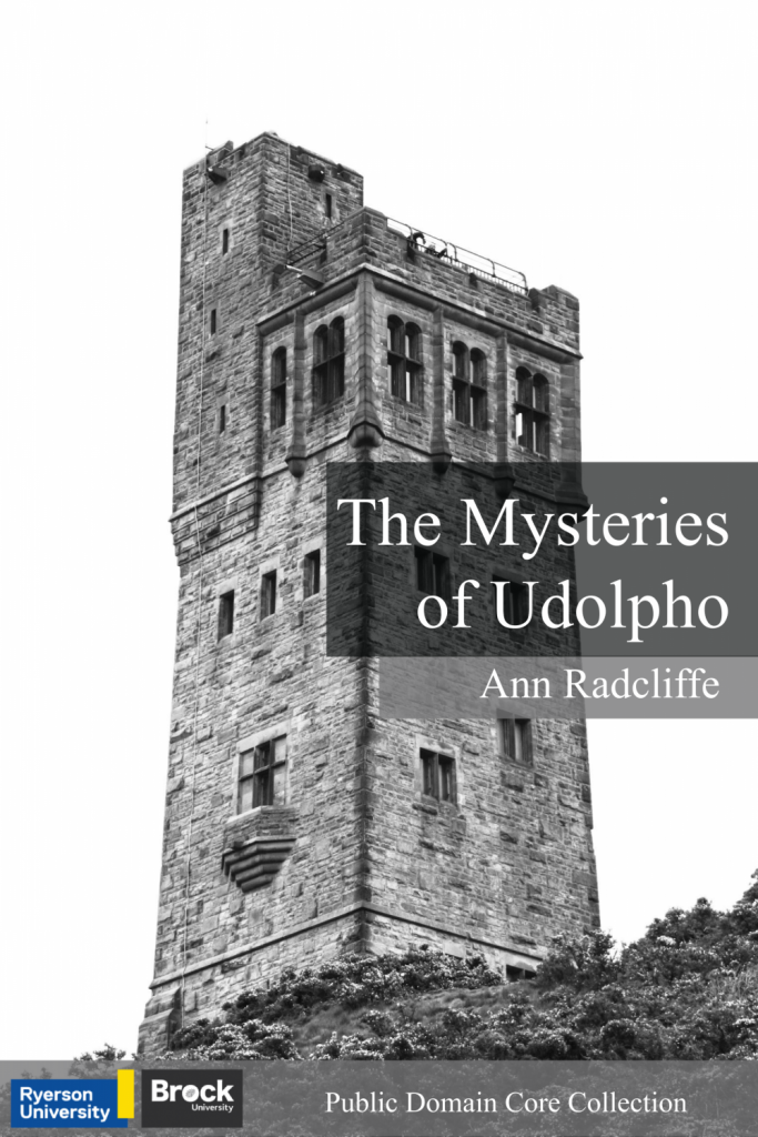 The Mysteries of Udolpho – Open Textbook