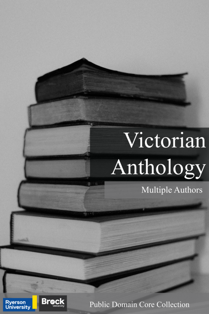 Victorian Anthology – Open Textbook