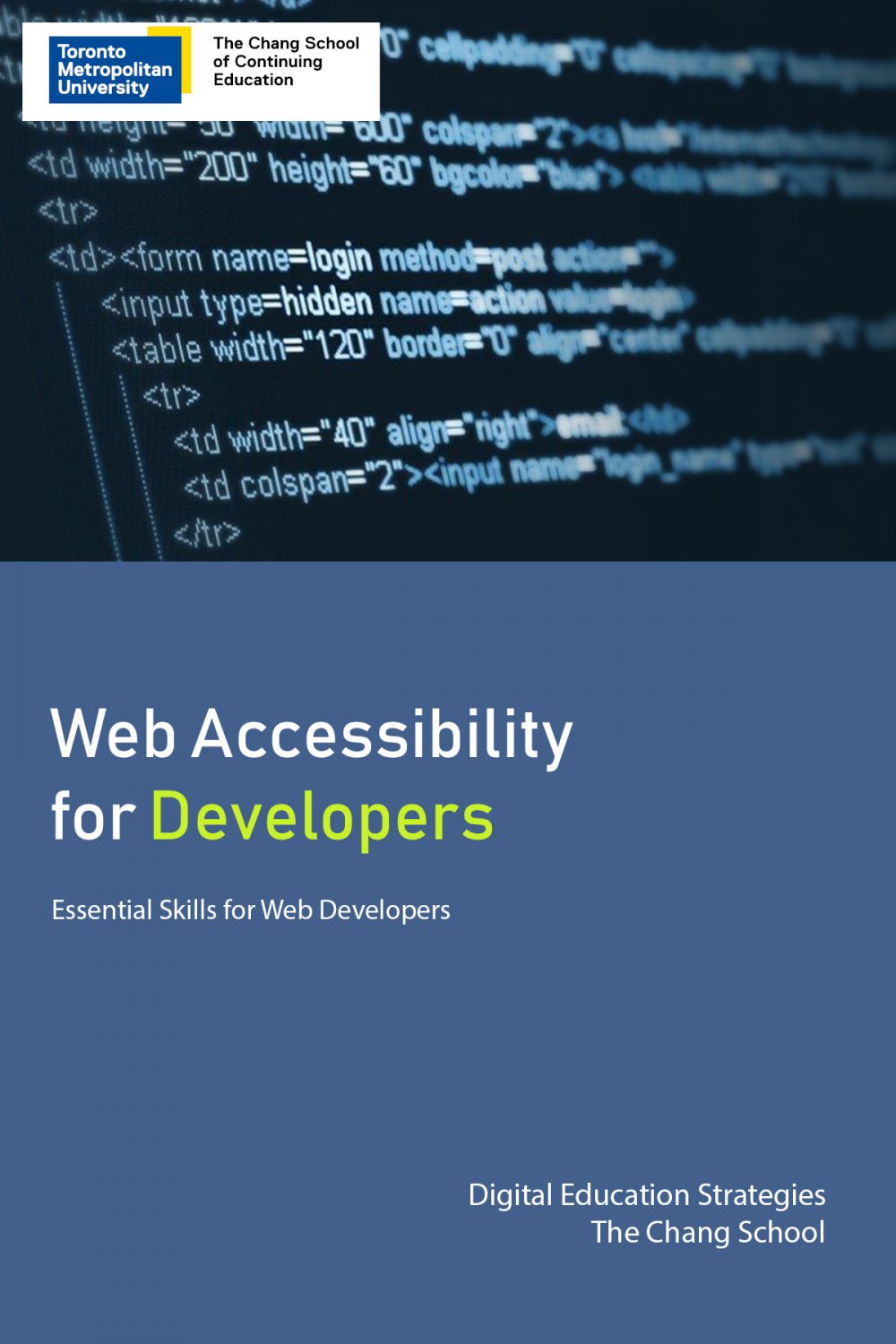 Web Accessibility for Developers – Open Textbook